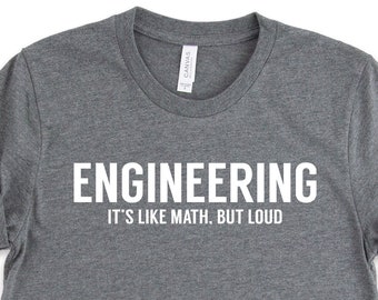 Funny Engineering Shirt. Engineering Gift. Engineer Gift. Engineer ...