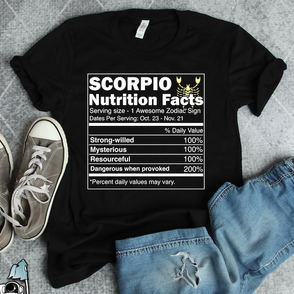 Scorpio Shirt - Etsy