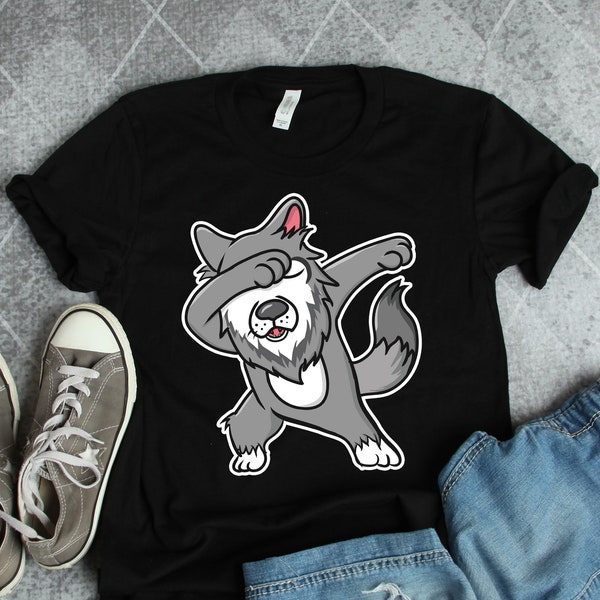 Wolf Shirt - Etsy