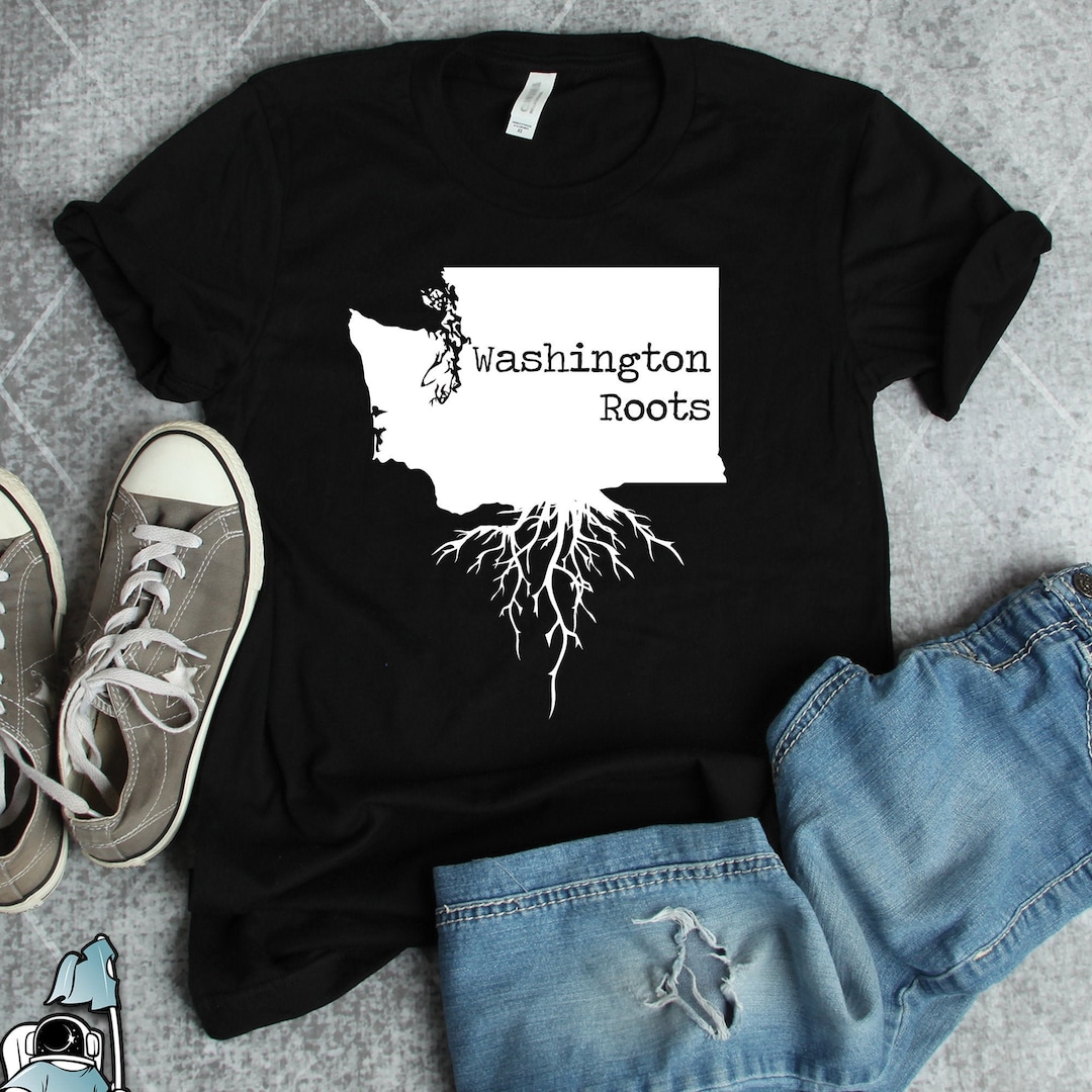 Washington Roots Shirt, Washington Shirts, Washington Gifts, American ...
