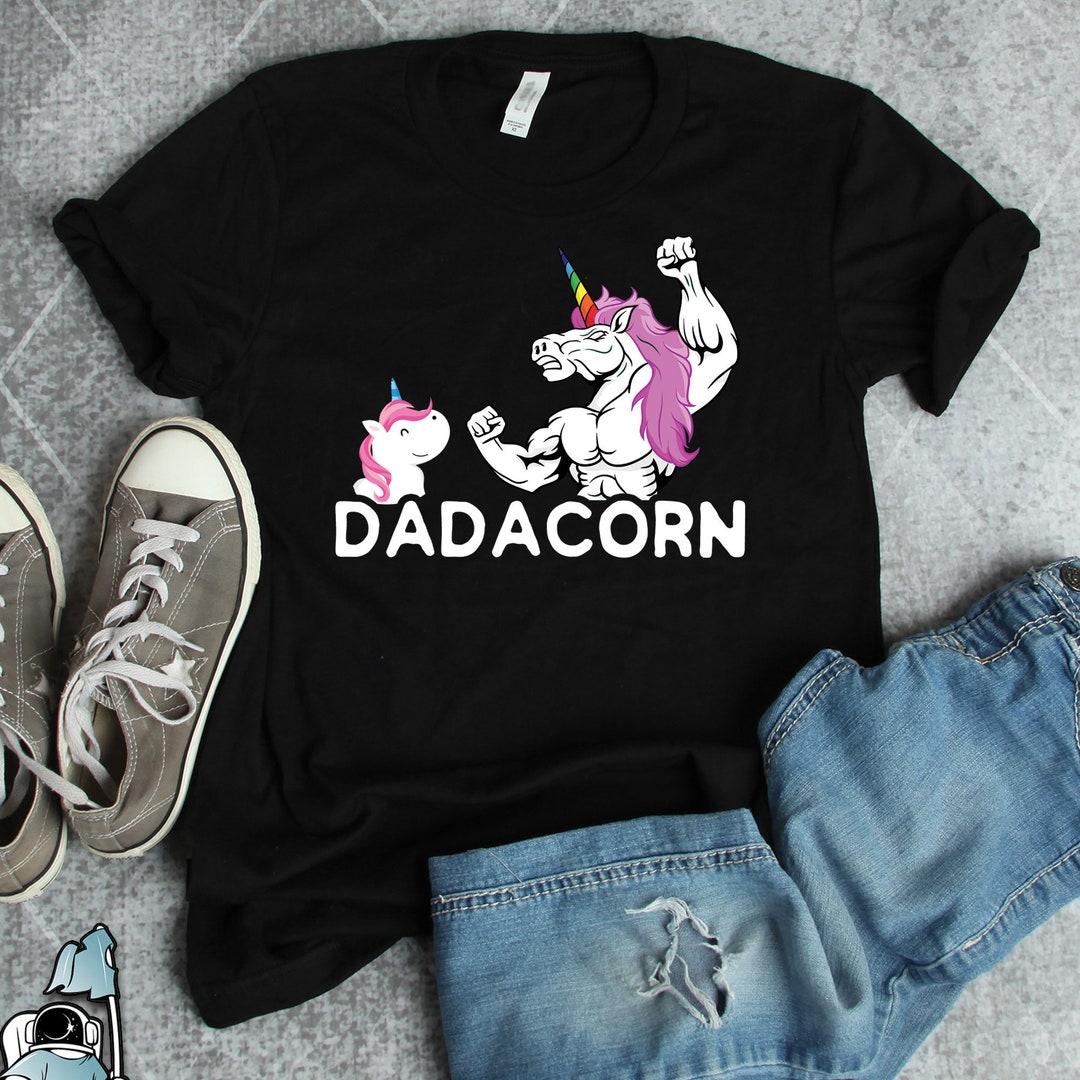 Unicorn Dad Dadacorn Shirt, Dad Gifts, Father's Day Gifts, Dad Birthday ...