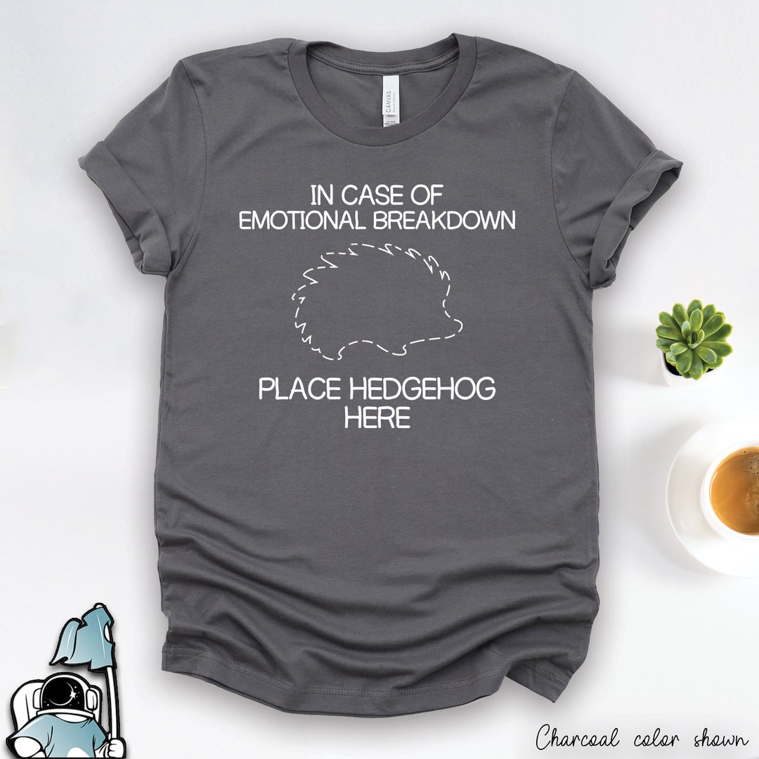 Hedgehog Emotional Breakdown Shirt, Hedgehog Shirts, Hedgehog Gifts ...