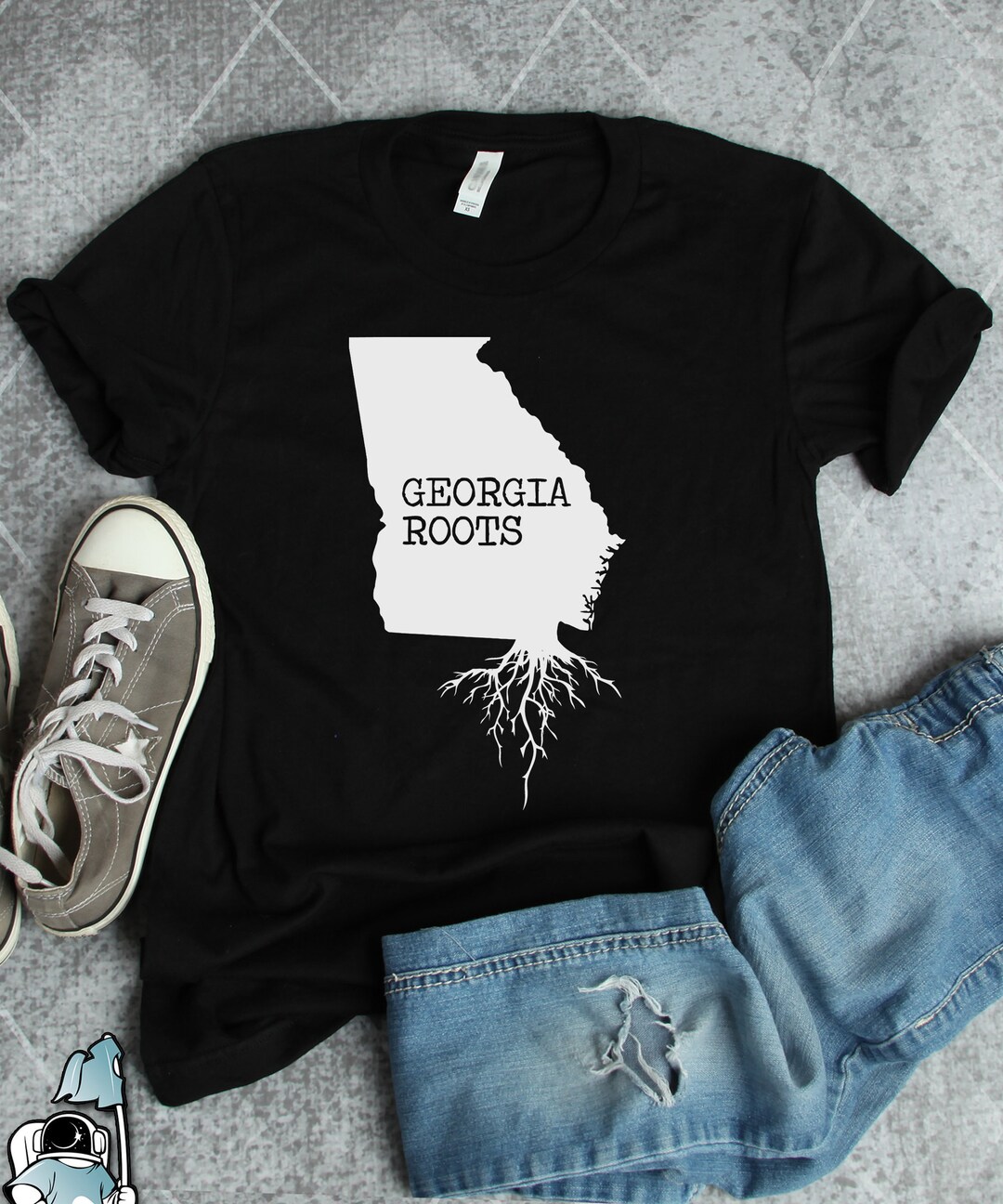 Georgia Roots Shirt, Georgia Shirts, Georgia Gifts, Georgia Art, State ...