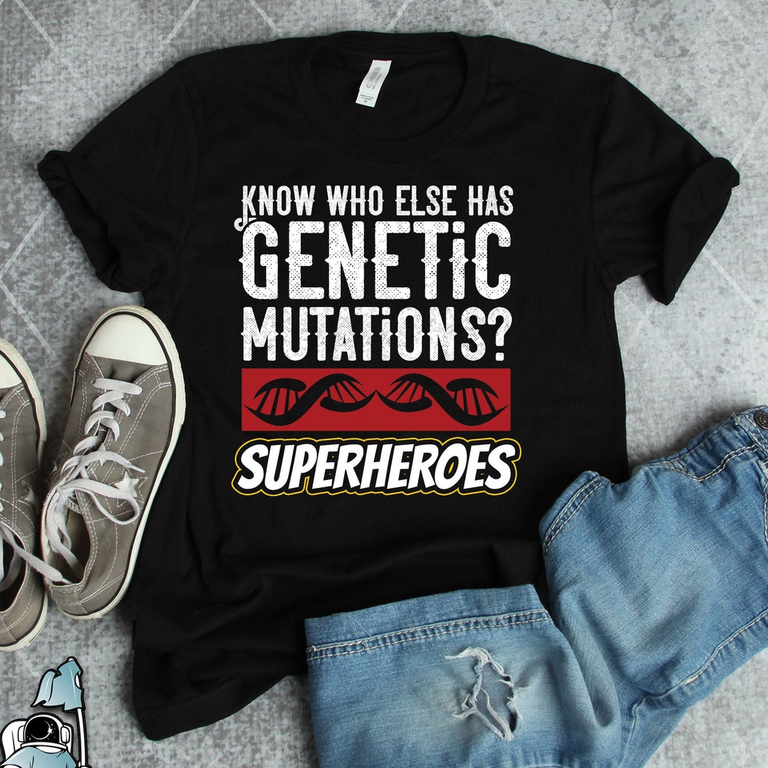Genetic Mutations Superheroes Shirt, Autism Awareness Shirts, Disorder ...