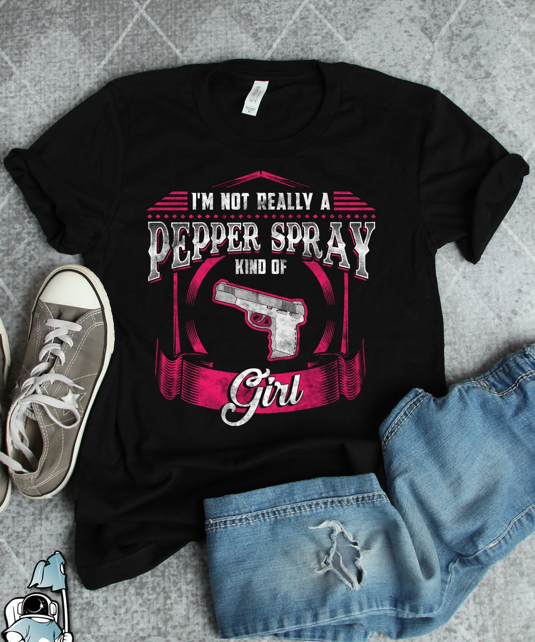 I'm Not Really a Pepper Spray Kind of Girl Shirt, Gun Owner Gifts, Gun ...