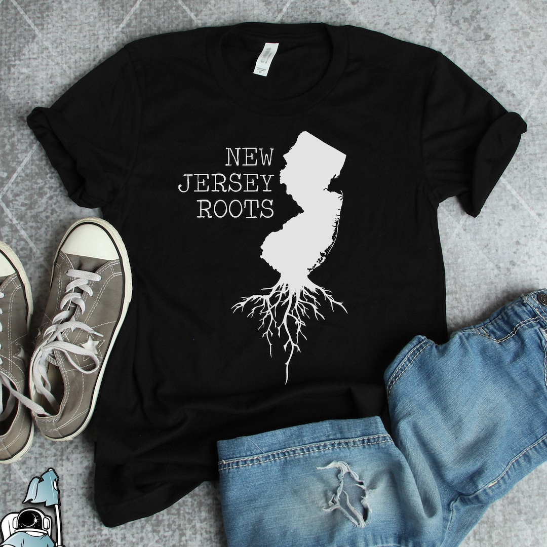 New Jersey Roots Shirt, New Jersey Gifts, State NJ Shirt, New Jersey ...