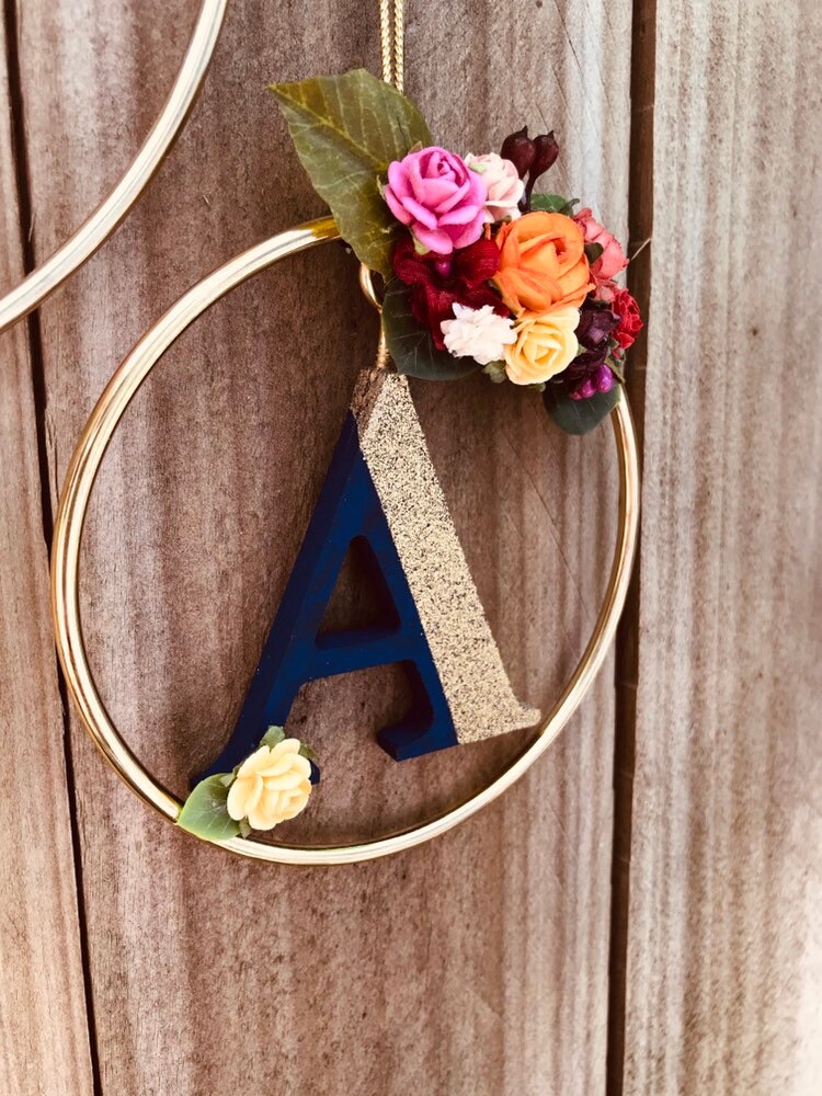 Monogram Hanging Letter Wooden Letter Decorative Letter | Etsy