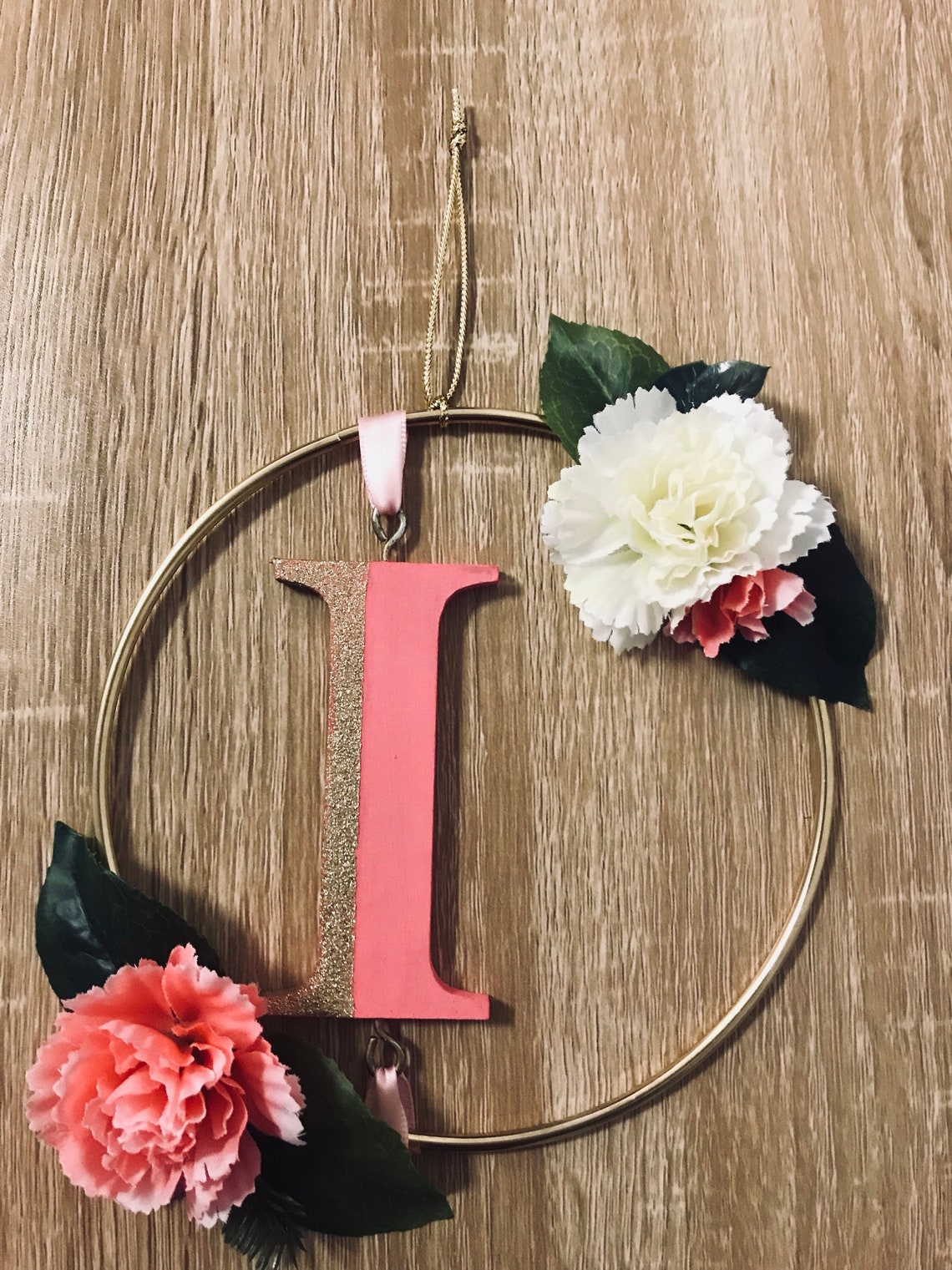 Monogram Hanging Letter Wooden Letter Decorative Letter | Etsy