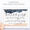 Not Opening Presents Printable, Thank You for Your Special Gift ...