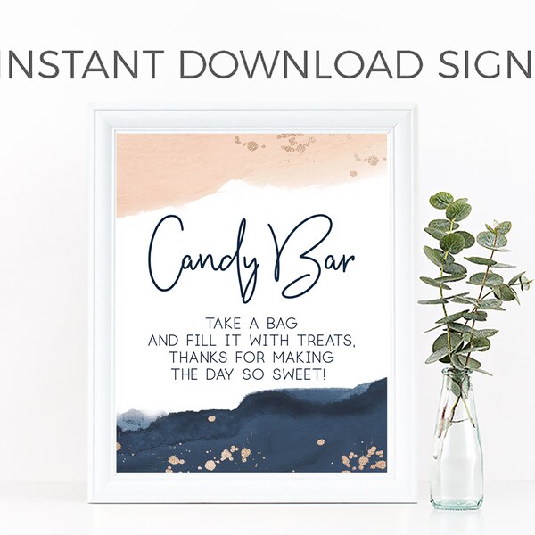Baby Shower Candy Table Sign - Etsy