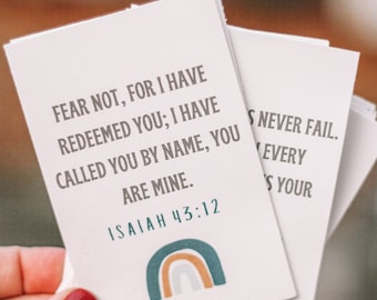 Kids Scripture Memorization Cards | Printable Bible Verse Memory Cards ...