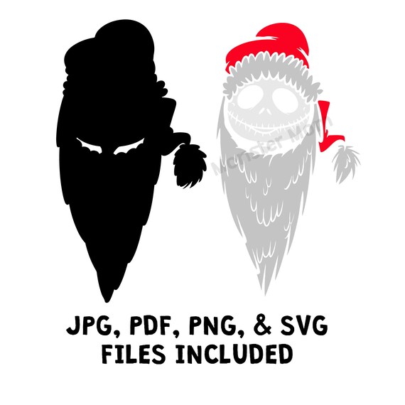 Jack Skellington Sandy Claws Drawing