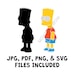 Simpsons LAYERED SVG | Homer Svg | Marge Svg | Bart Svg | Lisa Svg ...