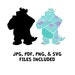 Sully LAYERED SVG | Monsters Inc SVG | Sully Clipart | Sully - Etsy