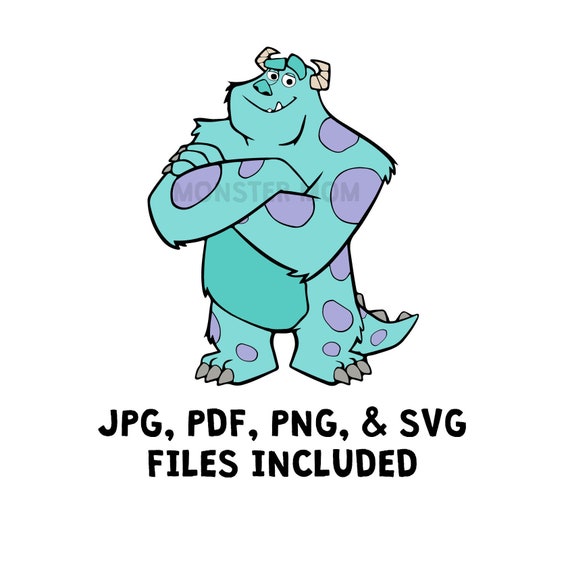 Sully Monsters Inc Drawing