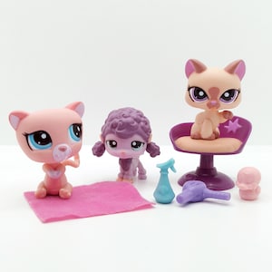 LPS Pet Styles Salon Hairdressing Set / Authentic Littlest Pet Shop - Etsy