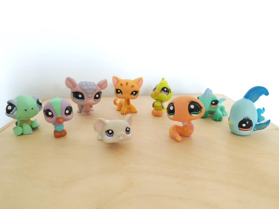 LPS 'multi Pack: Collector's Set' / Shorthair Cat #1377, Snake #1387 ...