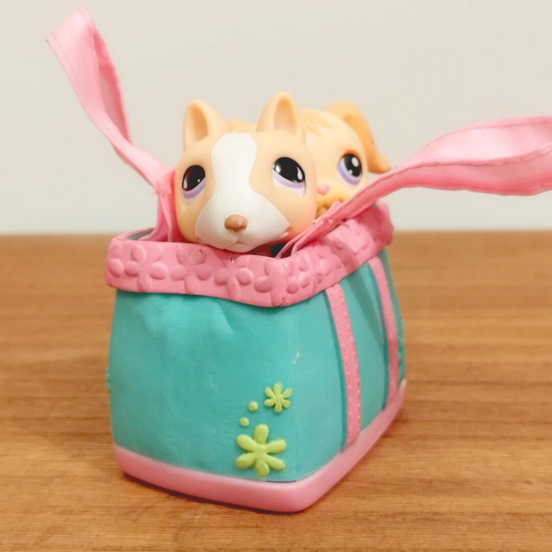 LPS Bull Terrier 860 Retriever 268 / Authentic Littlest Pet Shop ...