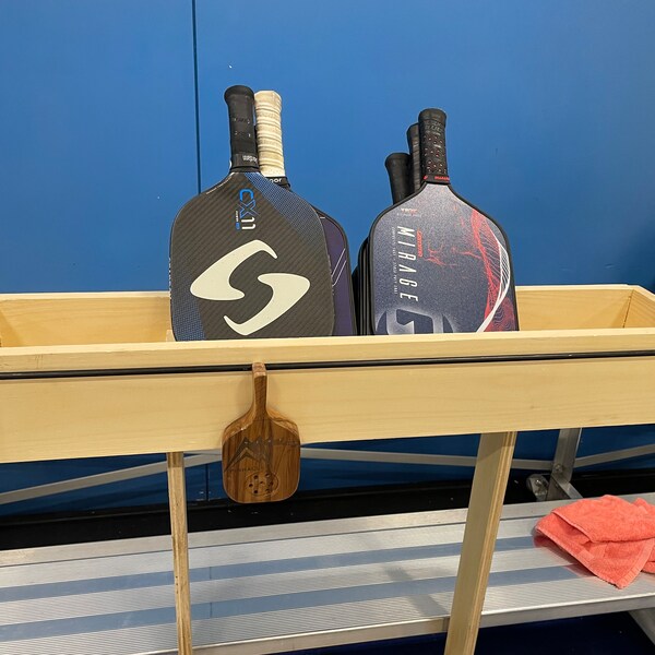 Pickleball Paddle Rack - Etsy