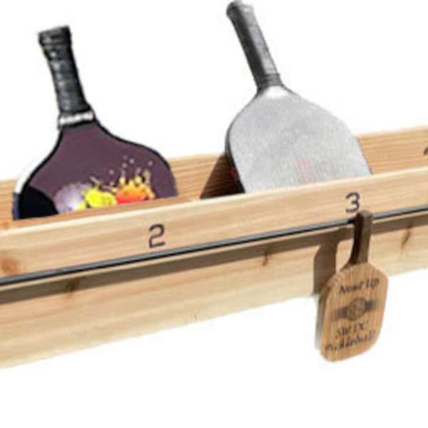 Pickleball Paddle Rack - Etsy