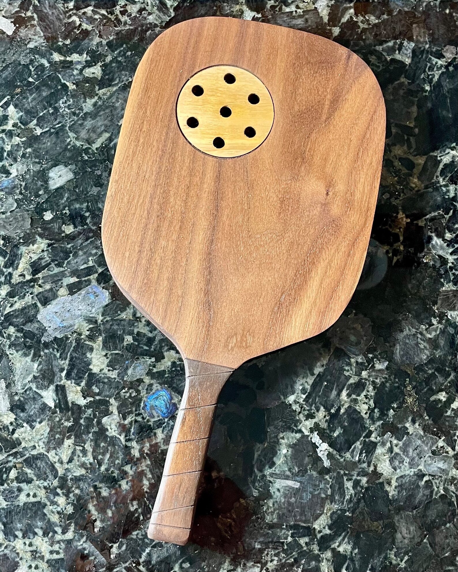 Solid Hardwood Pickleball Charcuterie Boards With Inlayed - Etsy
