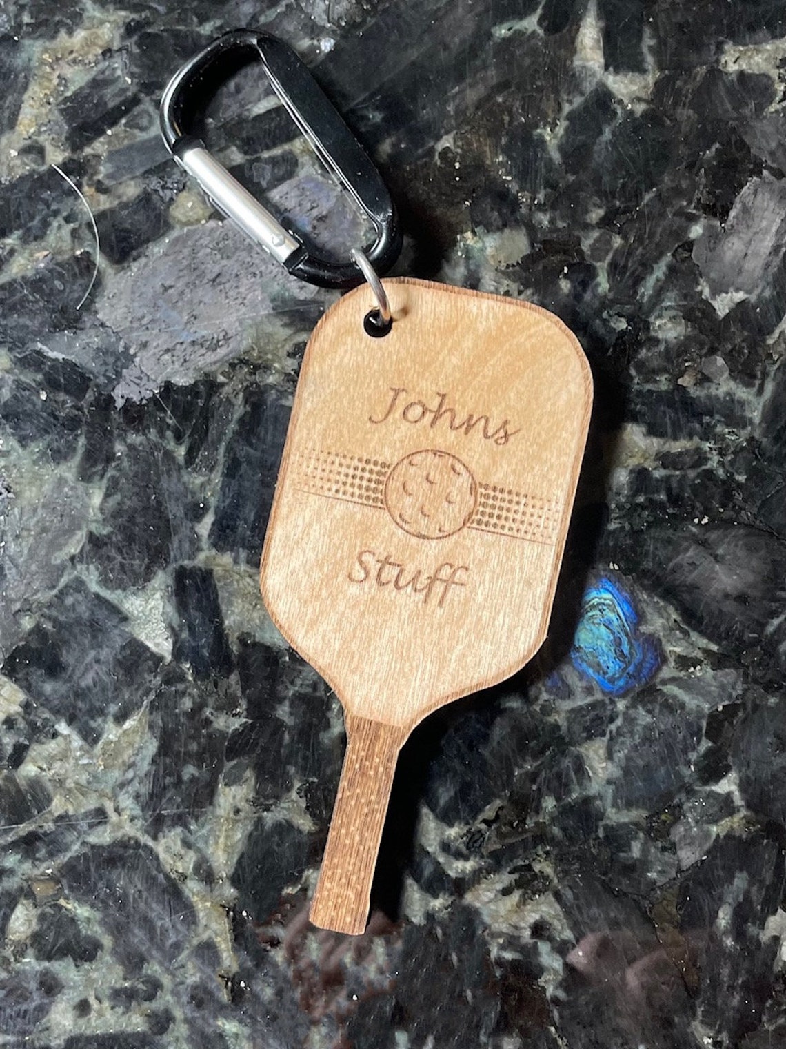 Personalized Pickleball Key Holder or Gear Bag Holder - Etsy
