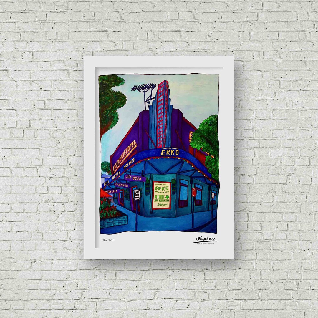 The Erko | A3 Poster | Original Artwork - Etsy