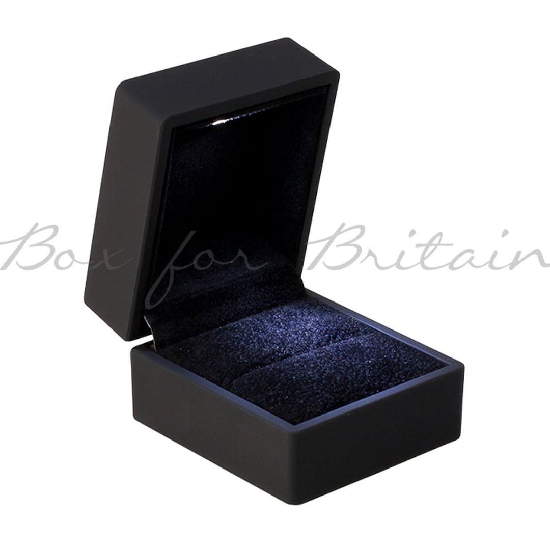 LED Light Ring Box, Jewellery Gift Boxes, Ring Box With Light,ring Case ...