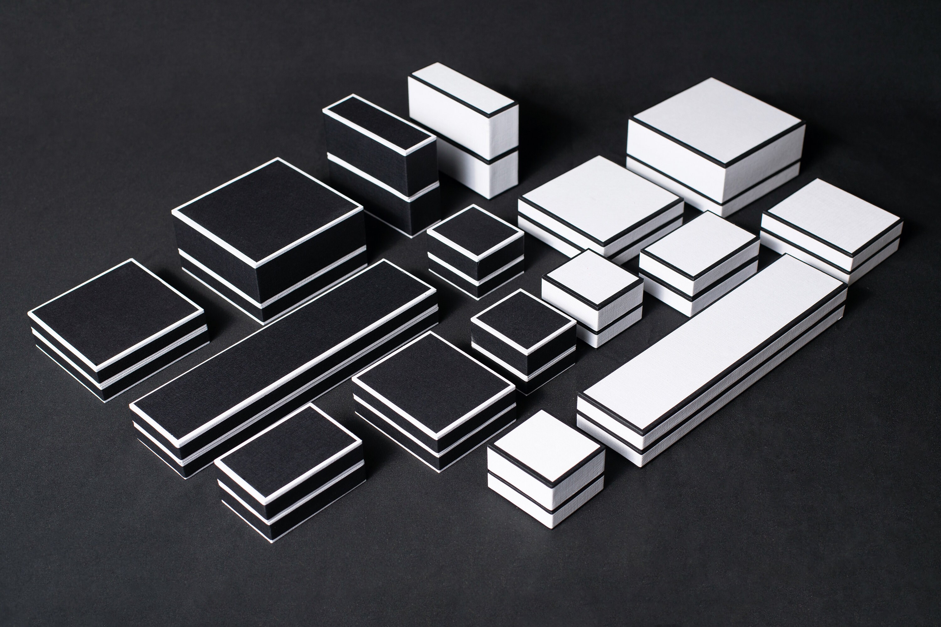 White and Black Deep Bangle Watch Bracelet Box. Perfect for | Etsy