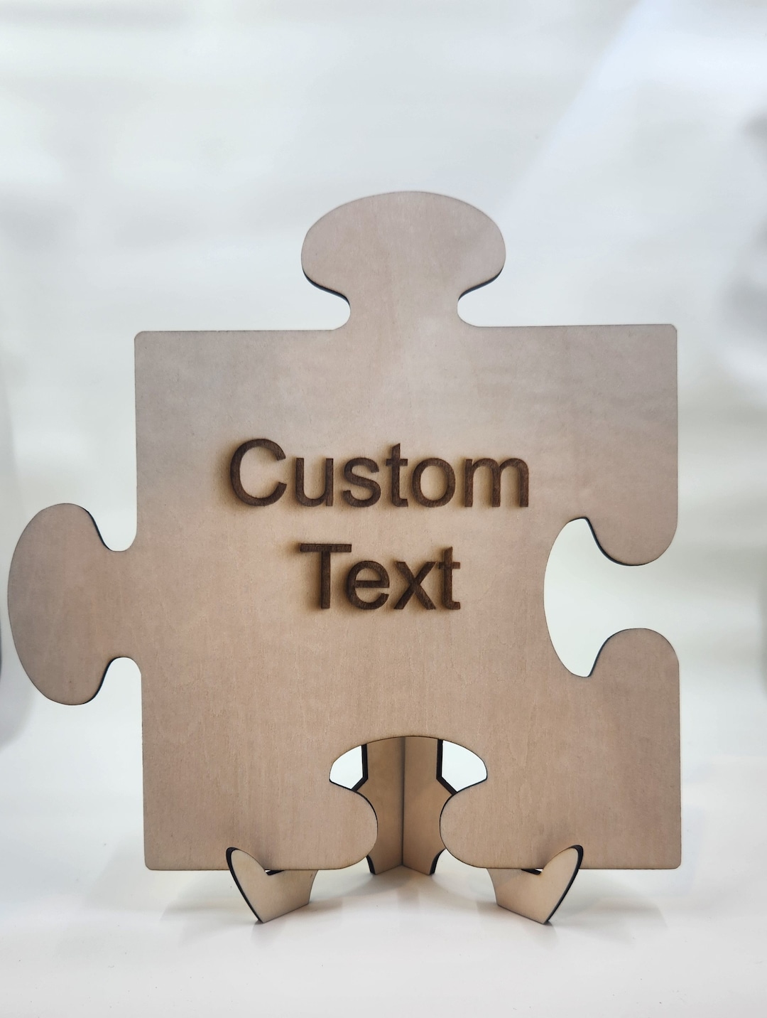 Puzzle Piece, Custom Text - Etsy