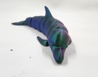Large 3D Printed Dolphin Money Bank - Etsy