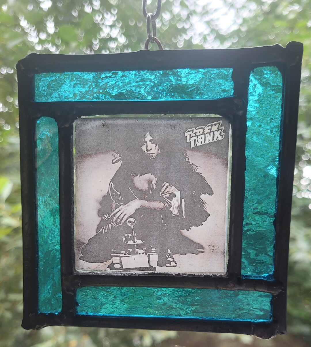 Marc Bolan T.rex Tanx Glam Rock Stained Glass Suncatcher Album Art ...