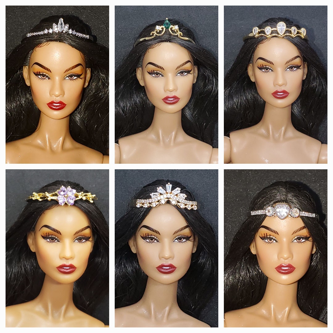 1/6 Fashion Doll Jewelry Crown BJD, Barbie, Fashion Royalty - Etsy