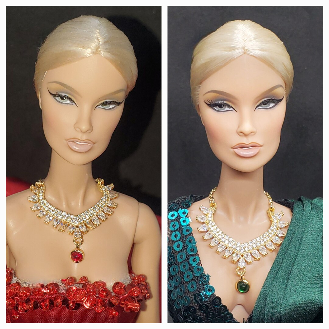 1/6 Fashion Doll Jewelry Adjustable Necklaces Fashion Royalty, BJD, - Etsy