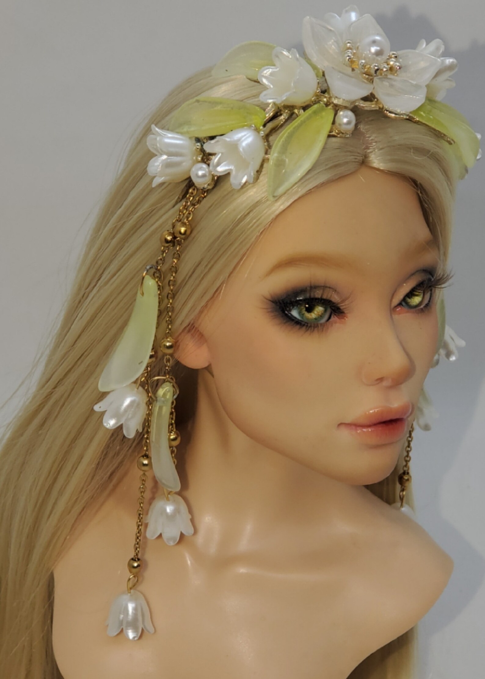 Floral Fairy Crown / Headpiece 1/4 &1/3 MSD SD BJD - Etsy