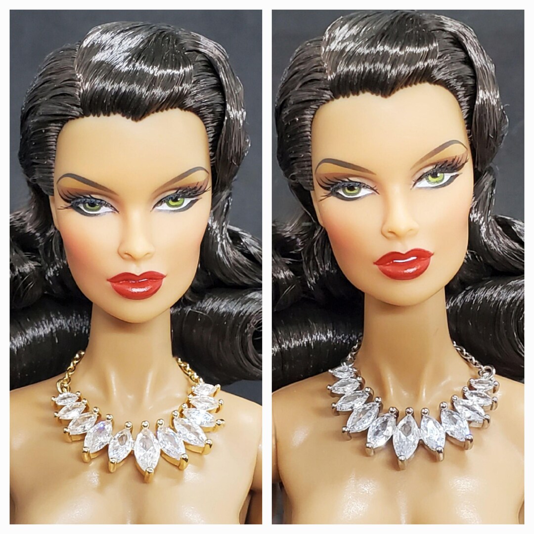 1/6 Fashion Doll Jewelry Adjustable Necklaces Fashion Royalty, BJD ...