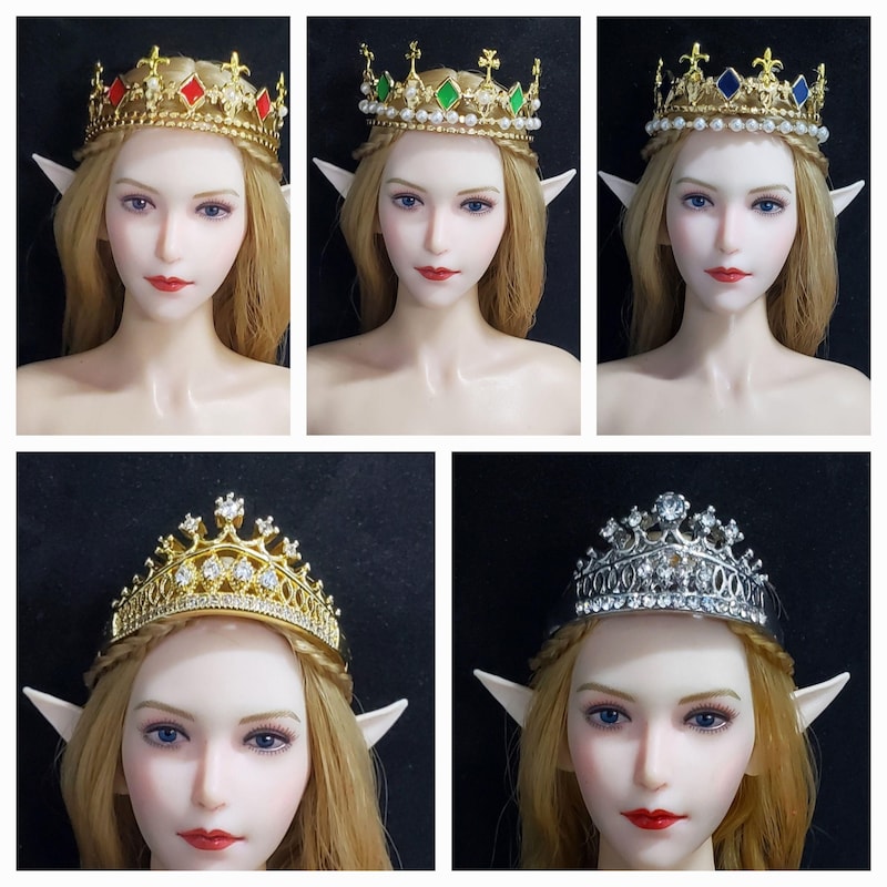 1/6 Scale Doll Tiara - Etsy