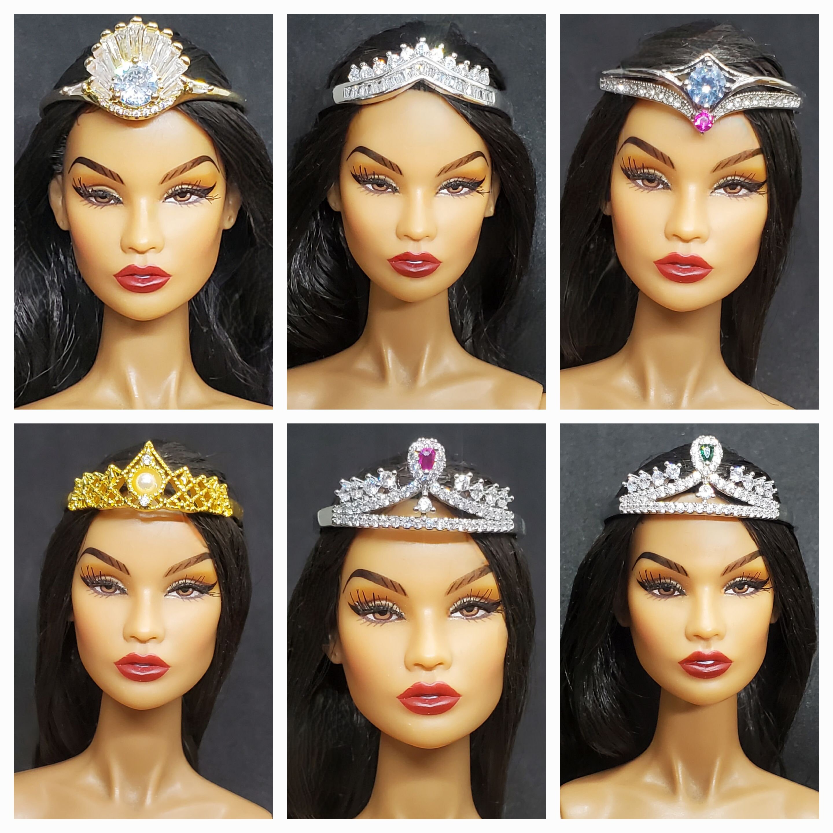 1/6 Fashion Doll Jewelry Crown BJD, Fashion Royalty - Etsy