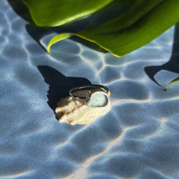 Sea Glass Ring - Etsy