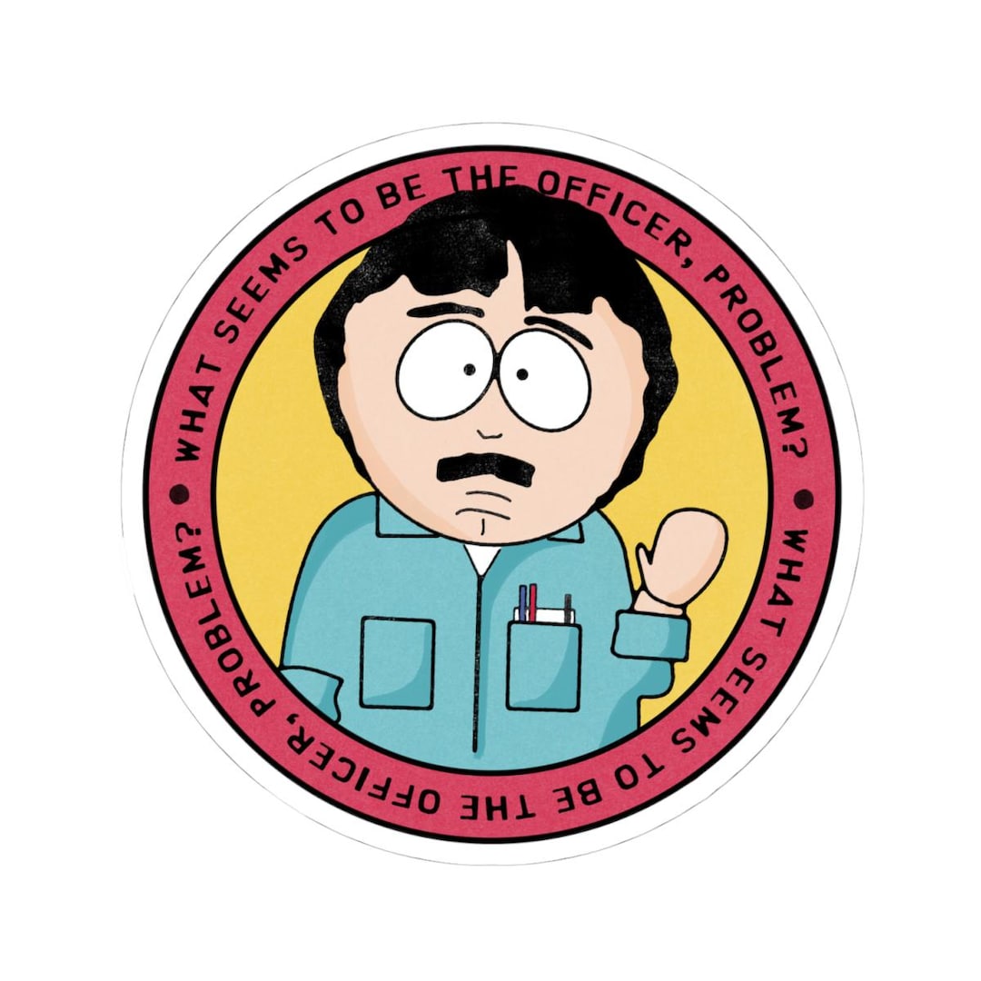 Randy Marsh South Park Vinyl Sticker - Etsy