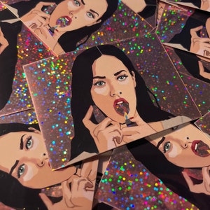 Jennifer's Body Lighter Glitter Sticker - Etsy