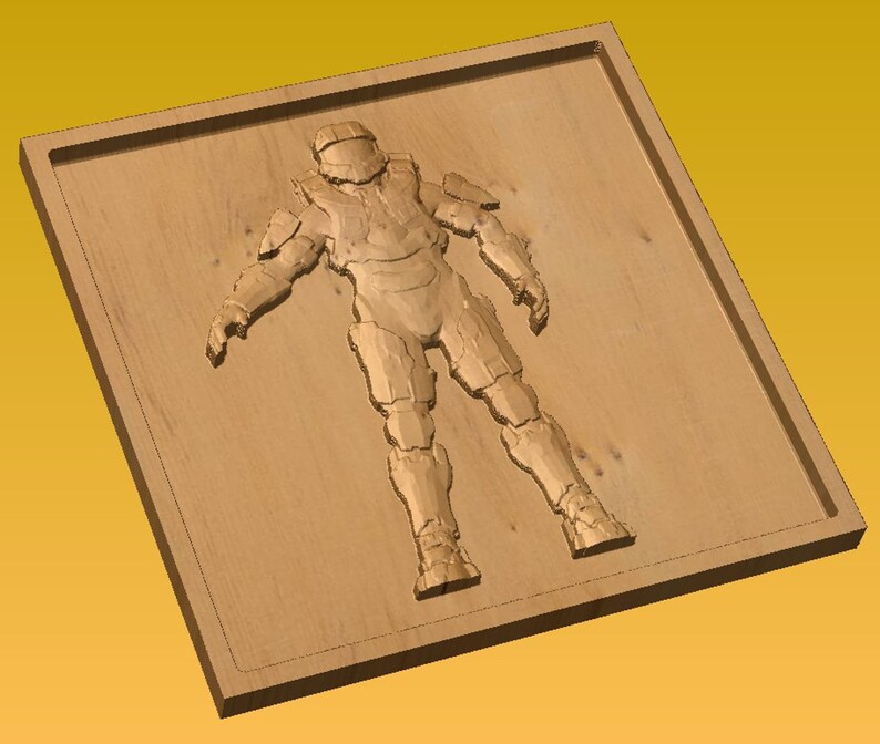 Master Chief Stl File - Etsy