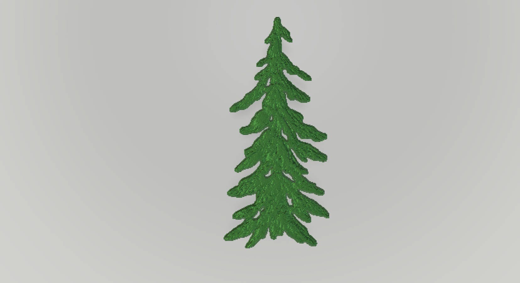 Set Of 6 Pine Trees Separate Stl Files For Cnc Carving Or 3d Etsy