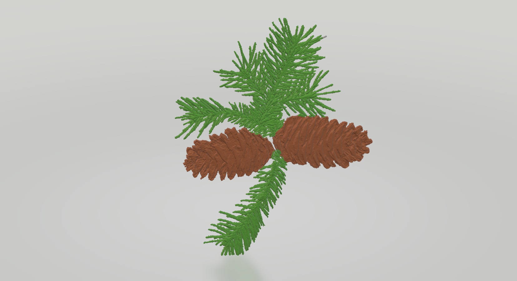 Two Pine Cones, Stl File for CNC Carving or 3D Printing - Etsy