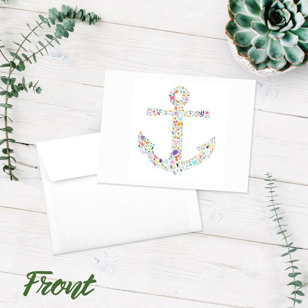 Nautical Note Cards - Etsy