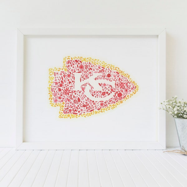 Kansas City Chiefs Decor - Etsy
