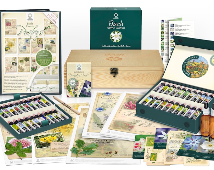 Bach Flower Poster Wall Chart for the 38 Essences. A1 - Etsy