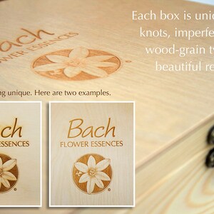 Bach Flower Essence Complete Kit in Wooden Case. Practitioner | Etsy