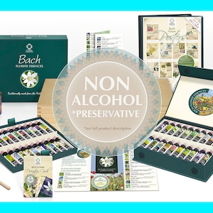 Bach Flower Essence Complete Kit in Wooden Case. Practitioner Remedy ...
