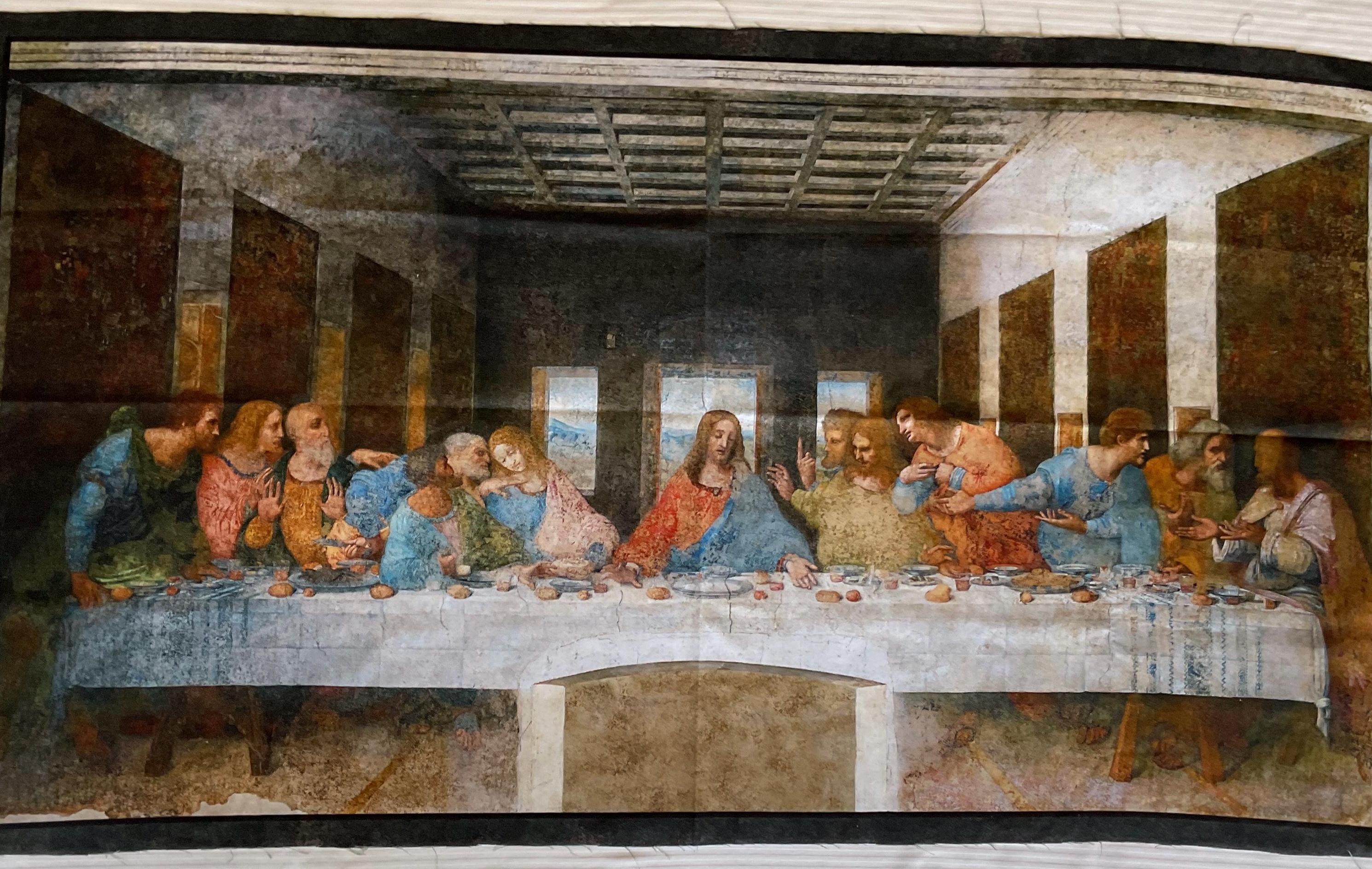 Last Supper Fabric Panel Quilting 24 X 44 Banner Religious Scene - Etsy